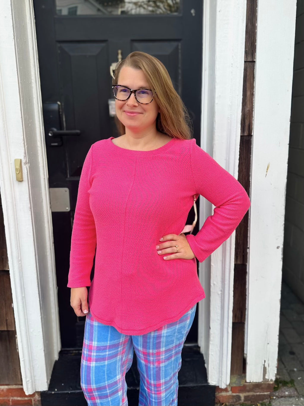 Escape by Habitat Watermelon Cool Breeze Terry Pullover – Blooming Boutique