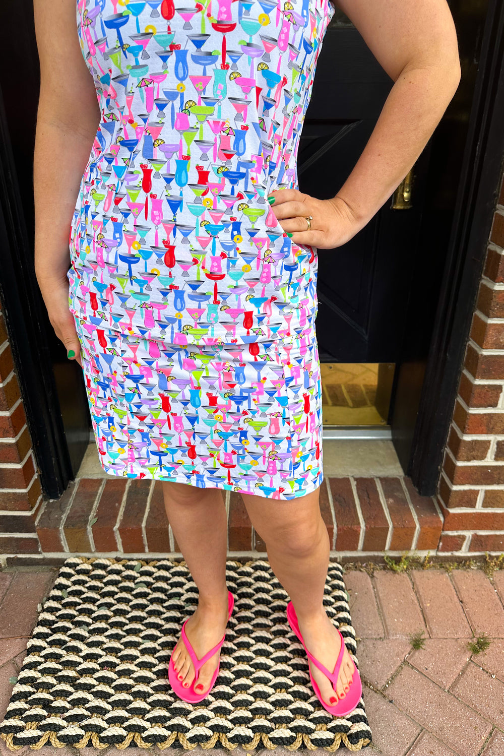 Beachtime by Lulu B Cocktail Hour 2 Pocket Skort – Blooming Boutique