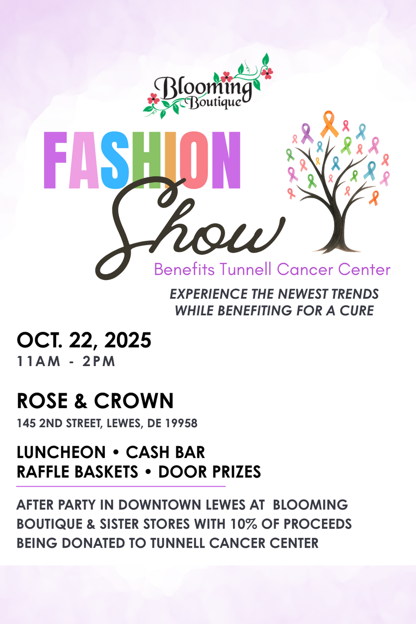 Fashion Show Ticket – Blooming Boutique