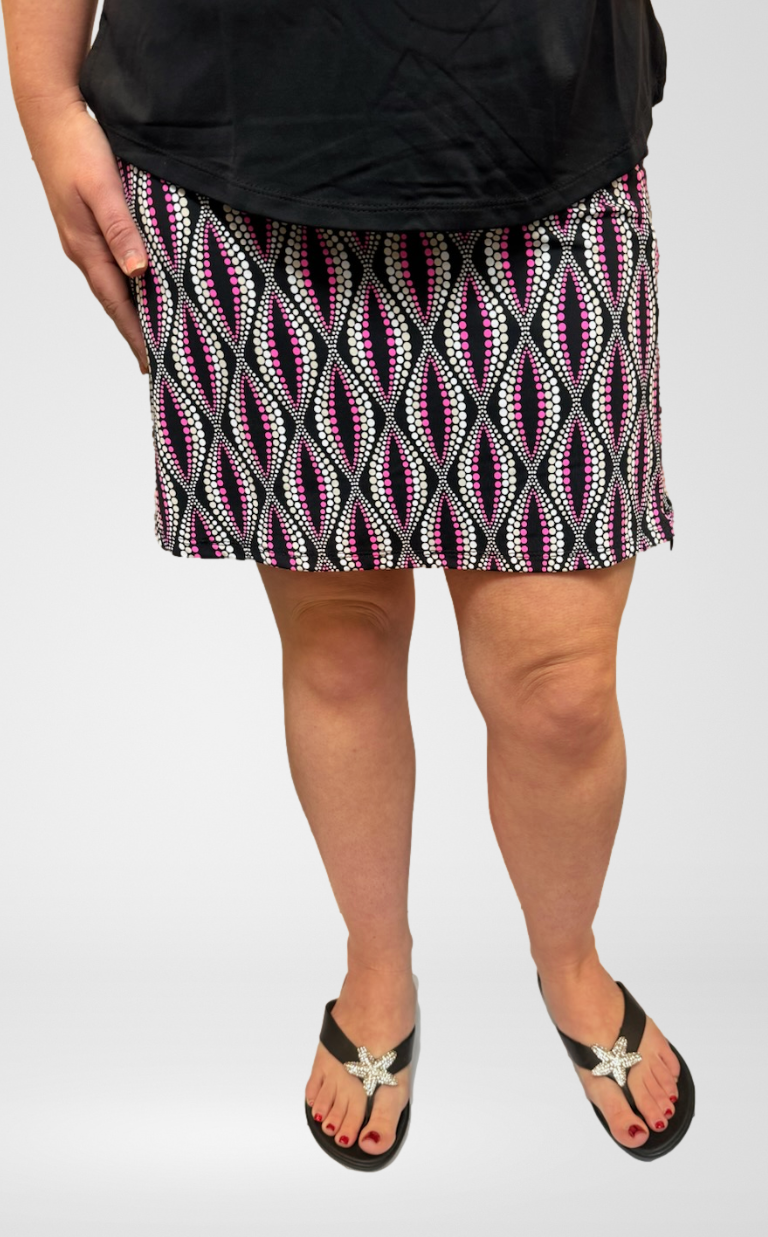 Lulu B Neutral Dot 2 Pocket Skort – Blooming Boutique