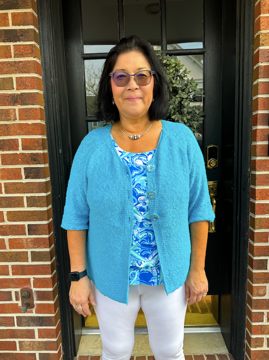 Lulu B Turquoise 3 Button Cardigan Sweater – Blooming Boutique