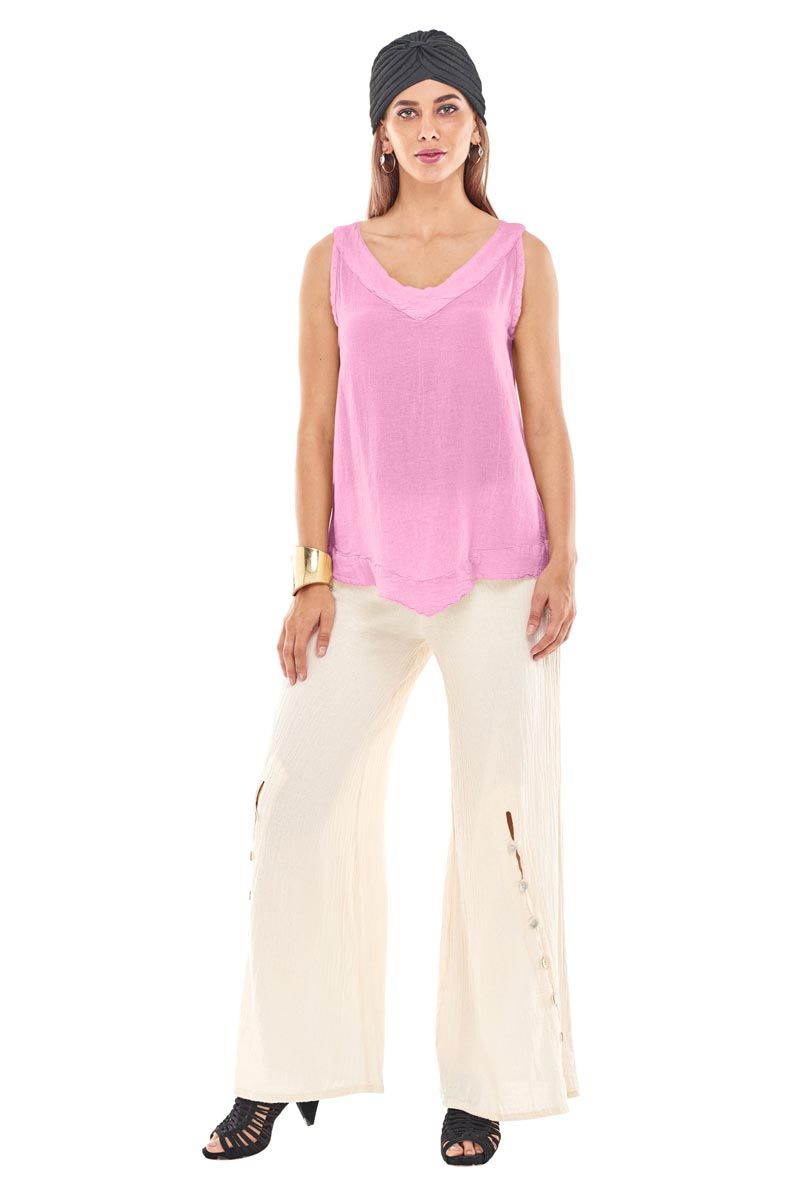 Oh My Gauze Julia Carnation Top – Blooming Boutique