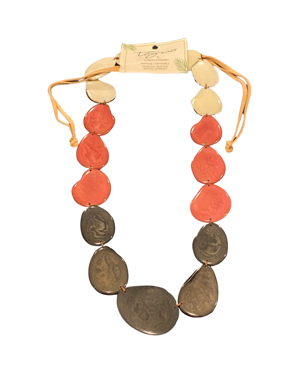 Tagua Angelina Rose Adjustable Necklace – Blooming Boutique