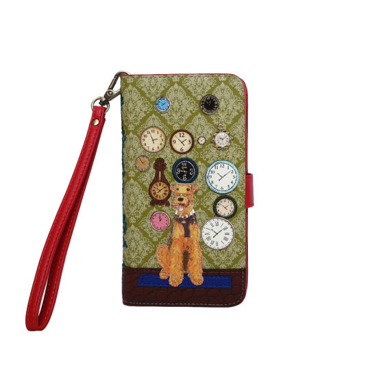 Vendula London Tick Tock Clock Shop Universal Flip Phone Case ...