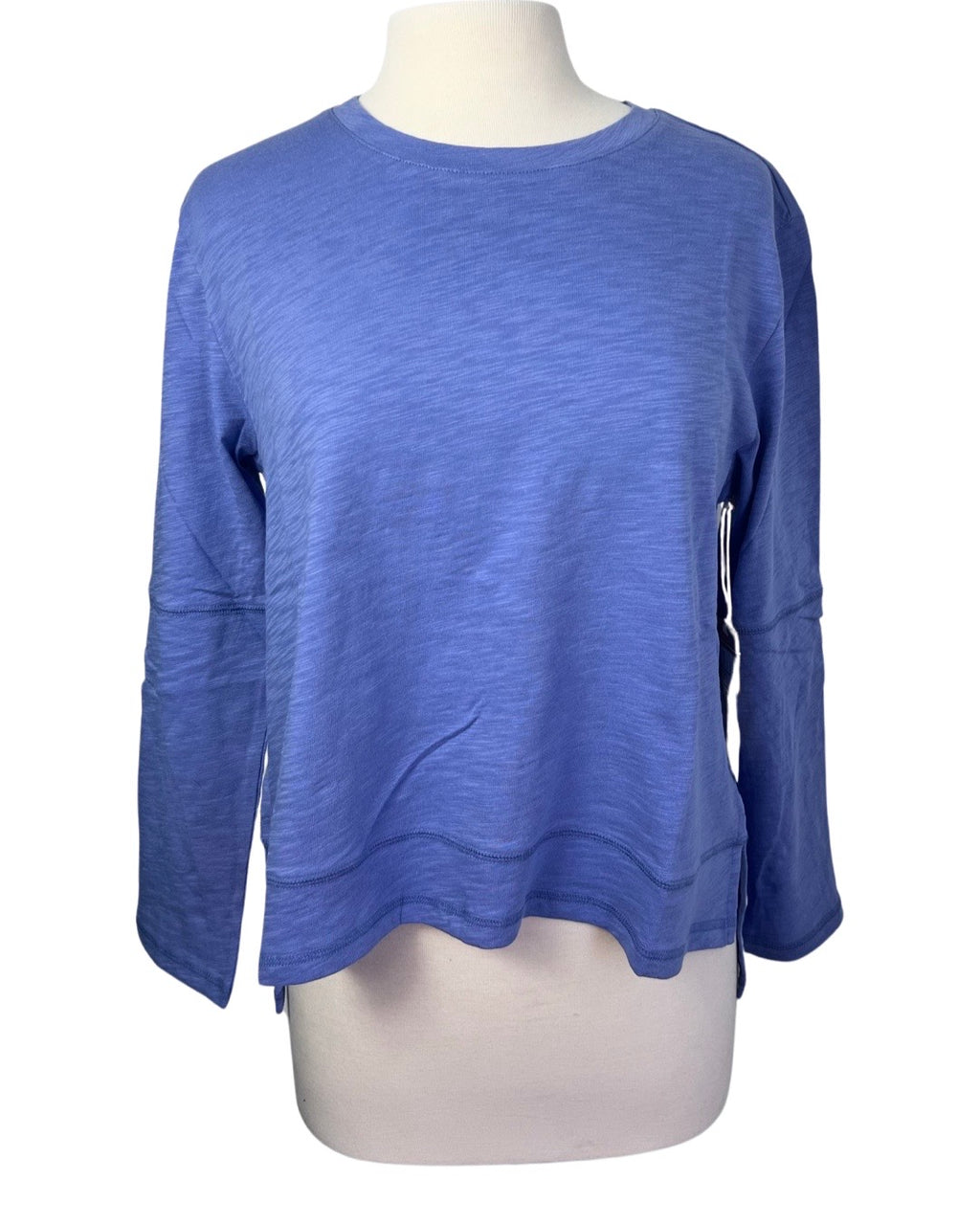 Escape by Habitat Baja Blue Step Hem Boxy Tee – Blooming Boutique